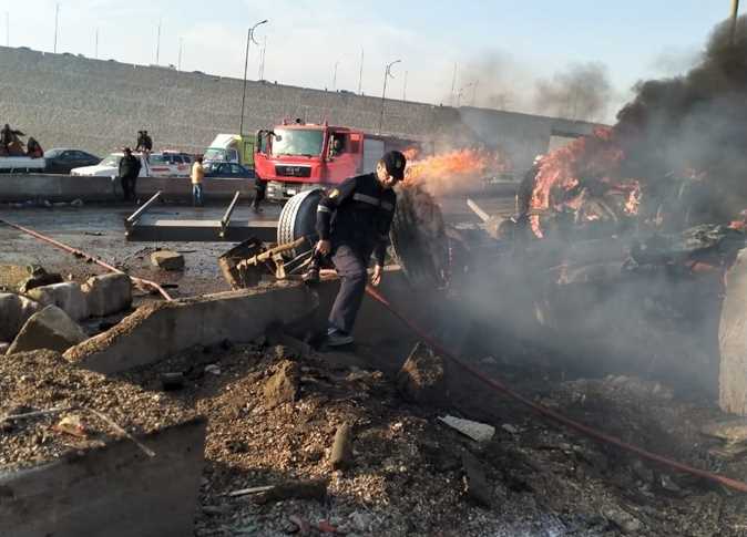 Man killed, two injured at truck-trailer explosion on the Middle Ring ...