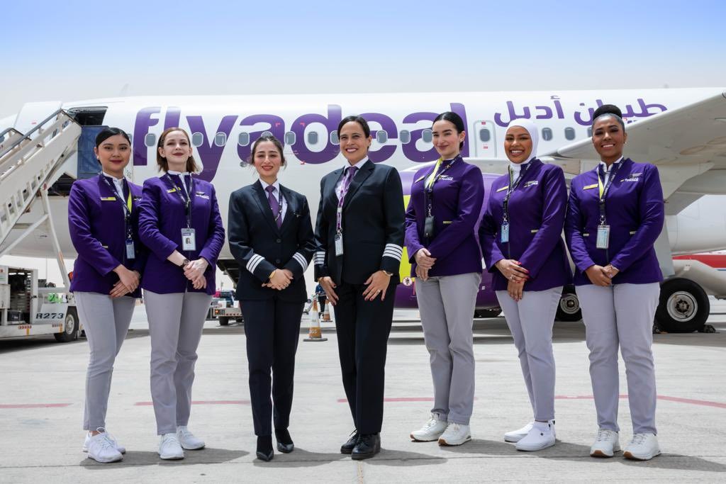 Saudi Arabia launches its first domestic flight with all-female crew ...