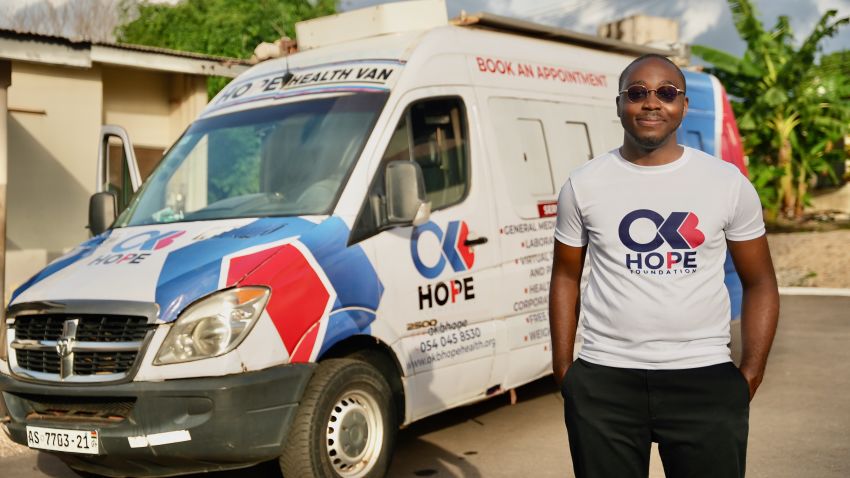 He converted a van into a mobile medical clinic. Now, he’s bringing ...
