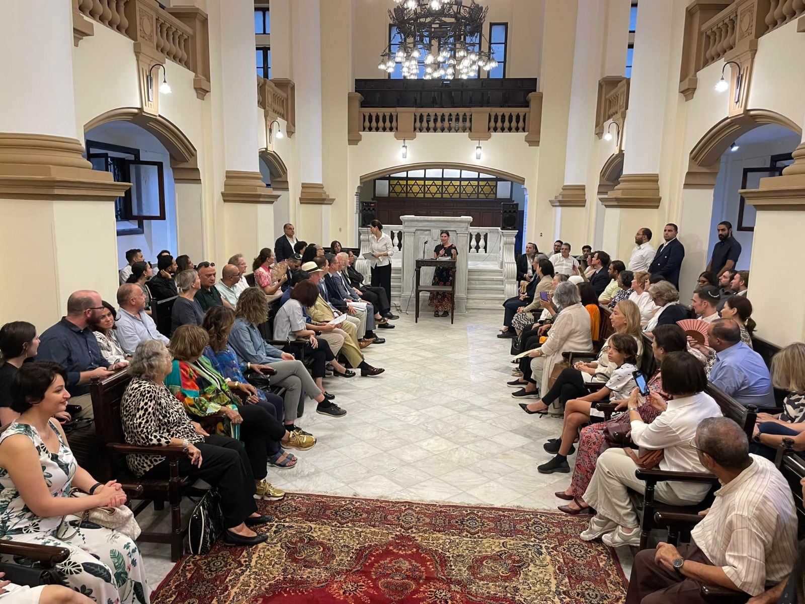 Photos: Egypt's Jewish community celebrates New Year for 1st time in 70 ...